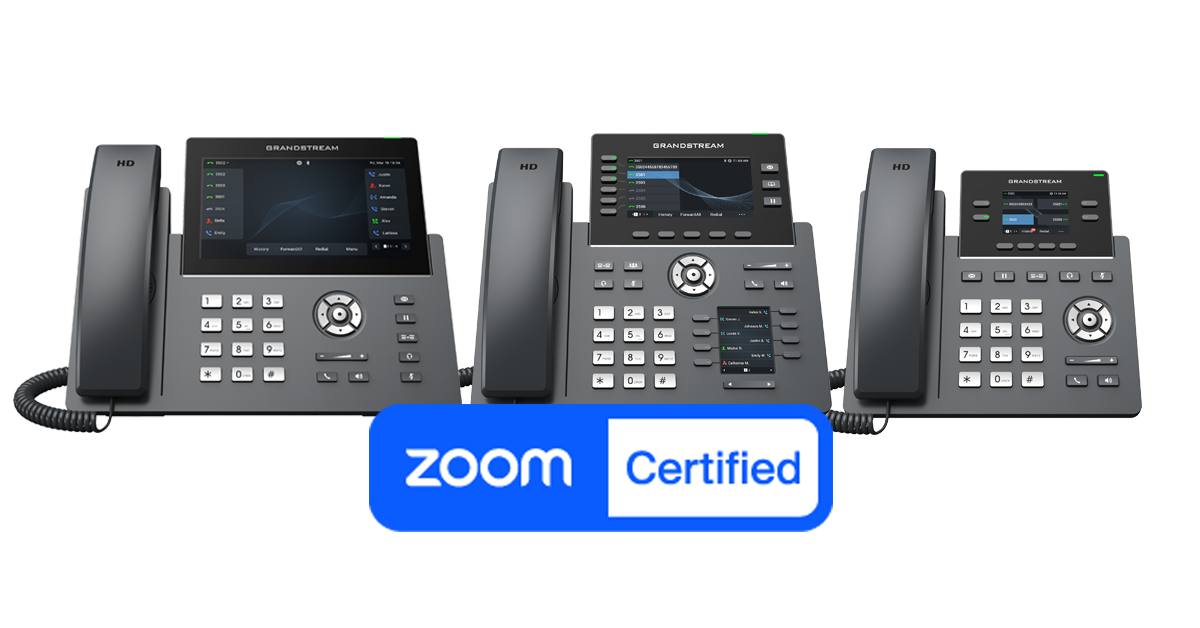 Grandstream Solutions for Zoom